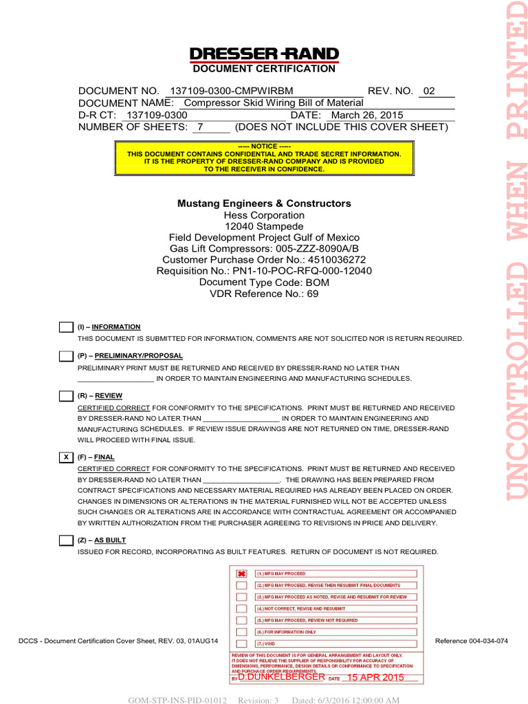 Gom STP Ins Pid 01012 3 | PDF | Insulator (Electricity) | Electrical Wiring