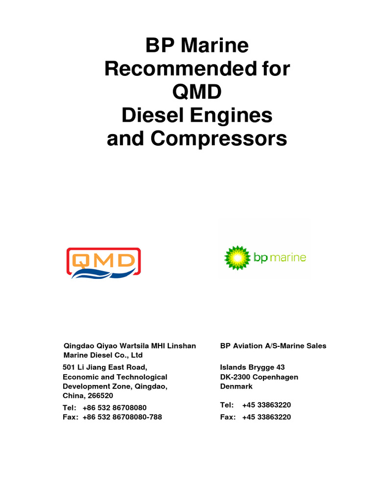 Recommended Oils | PDF | Diesel Engine | Turbocharger