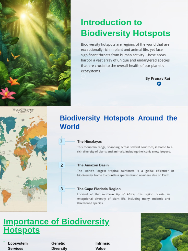 Introduction-to-Biodiversity-Hotspots - PDF 20240331 233127 0000 | PDF ...
