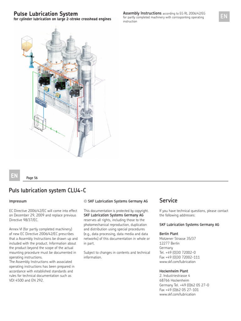 Cylinder Lubrication System | PDF | Pump | Valve