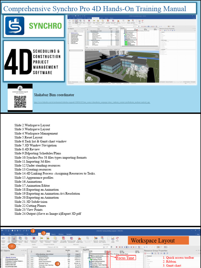 Synchro Pro 4D Training Manual | PDF | 3 D Computer Graphics | Window ...