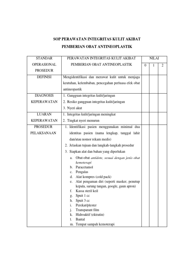 Sop Gerontik | PDF | Kesehatan Holistik