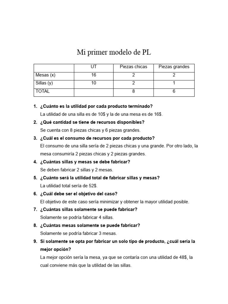 Practica, Mi Primer Modelo PL | PDF Practica, Mi Primer Modelo PL | PDF