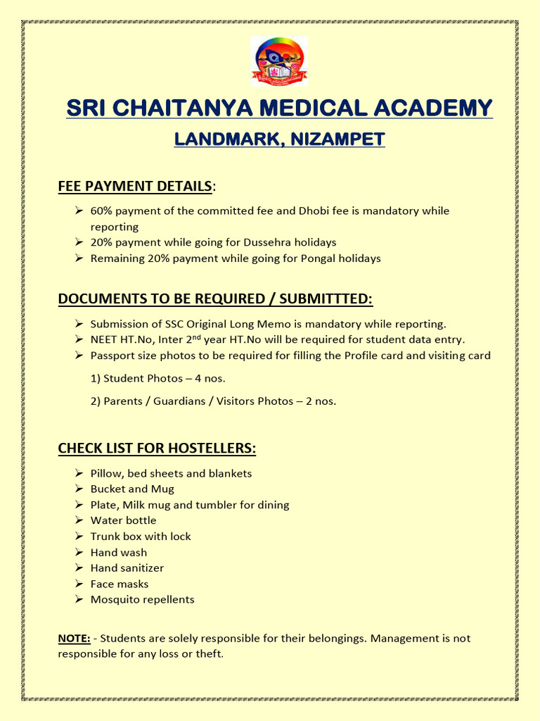 Hostel Rules & Regulations | PDF | Self-Improvement | Wellness