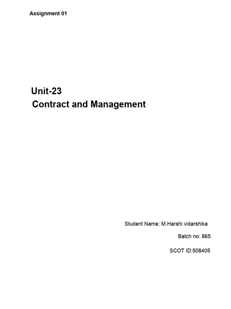 Contractual Requirements for Projects | PDF | Mediation | Breach Of ...