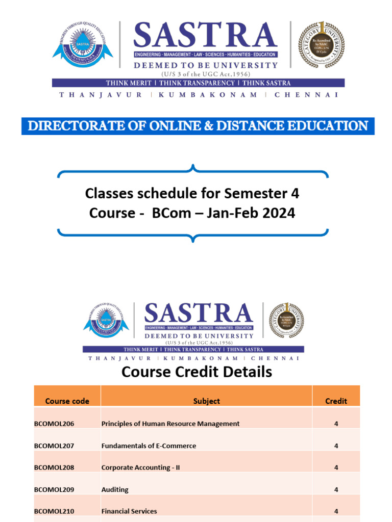 BCom - SEM 4 2024 - U | PDF