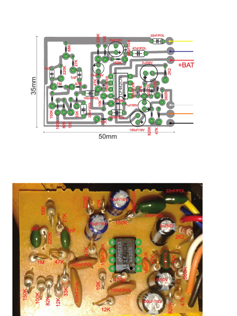 Preamp Samick Bass | PDF