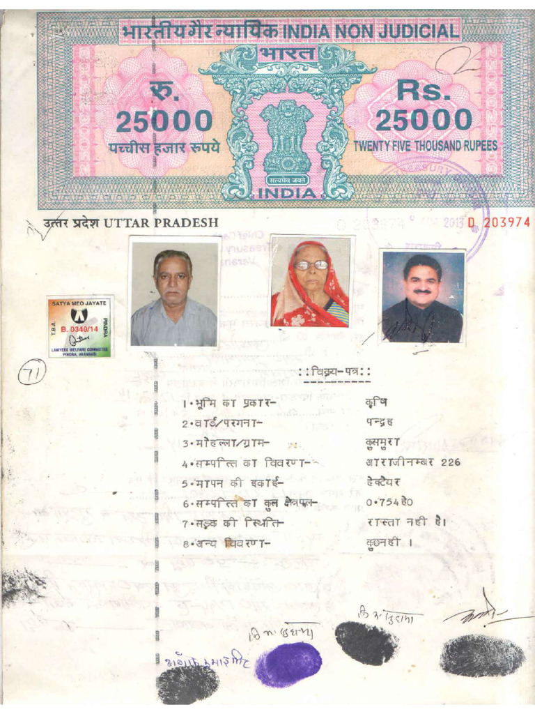 Plot No. 226 (RMU) KUSMURA LAND PAPER (VARANASI) | PDF