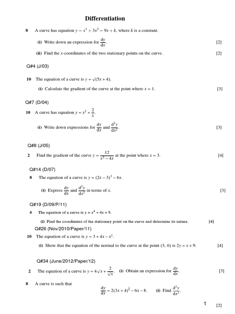 Igcse 2024 | PDF | Equations | Mathematical Concepts