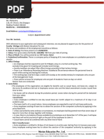 Probationary Contract SAMPLE | PDF | Employment | Economies