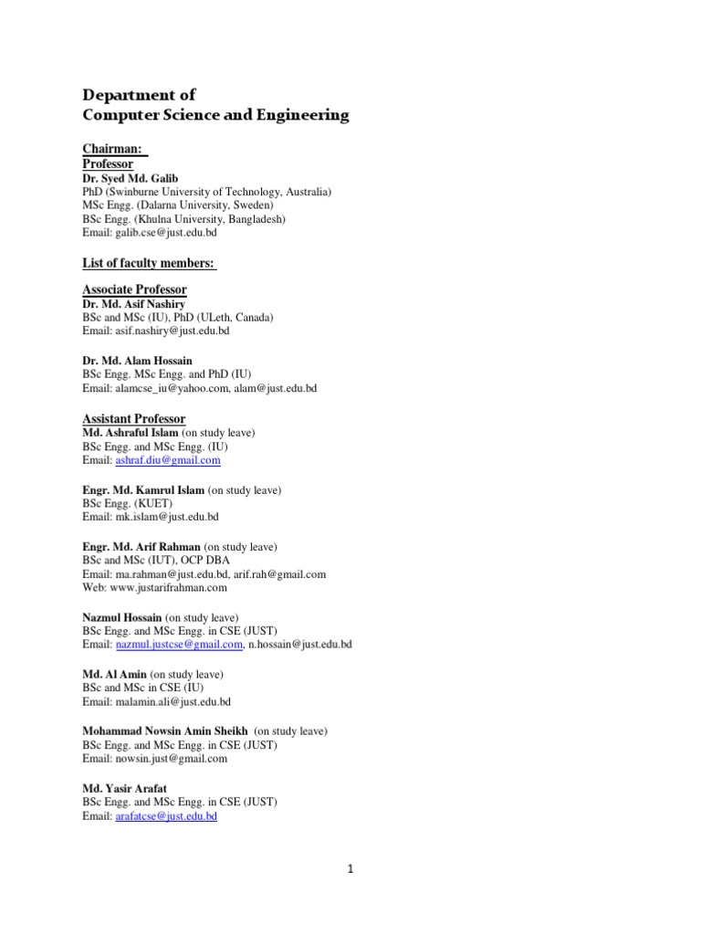 Just Cse Syllabus | PDF | Pointer (Computer Programming) | Computer Programming