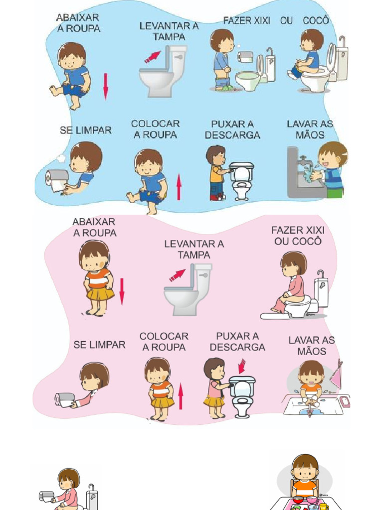 Rotina Visual para Atividades Infantis | PDF