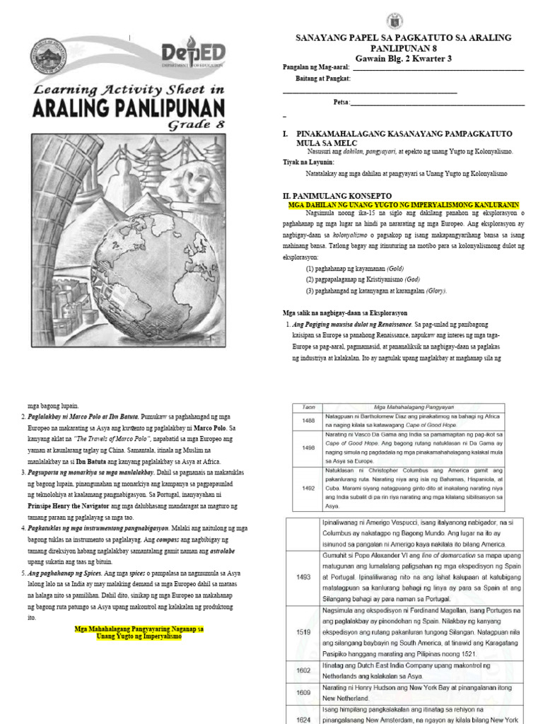 Modified-Q3-LAS-2-3 AP 8 | PDF