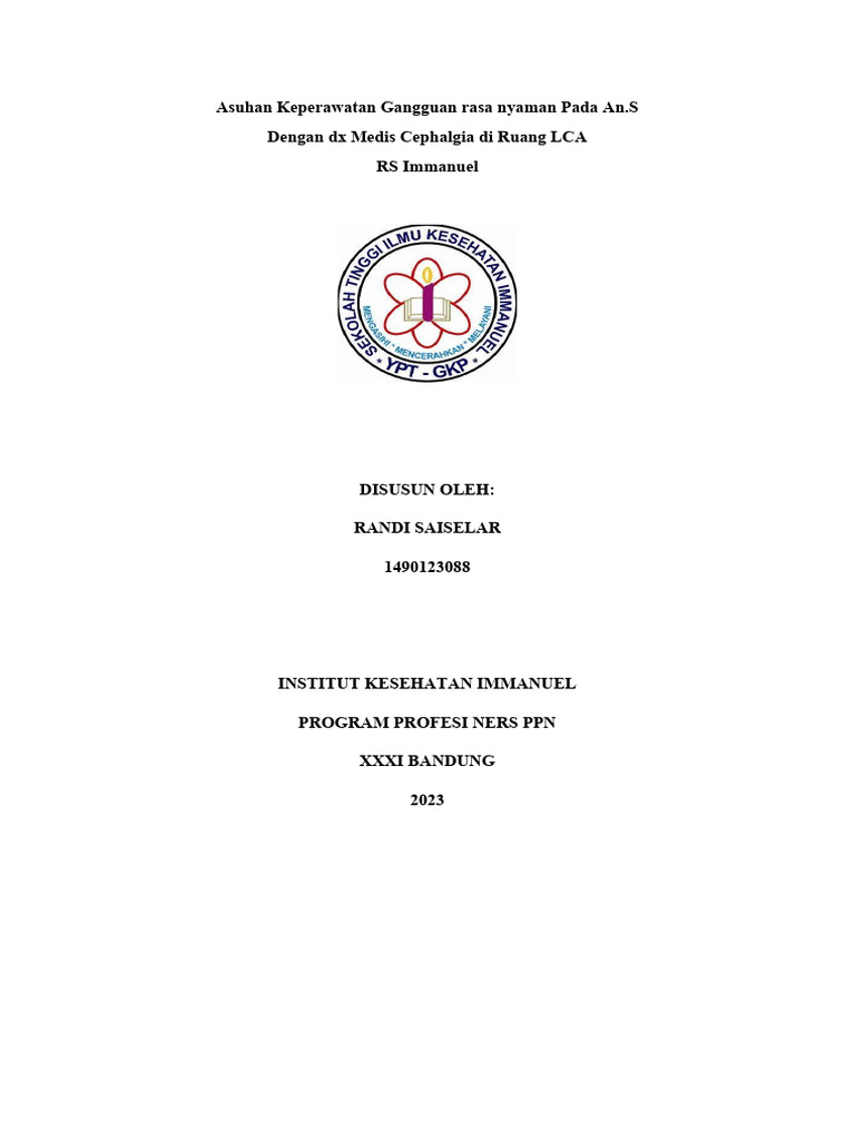 LK Cephalgia Lca | PDF