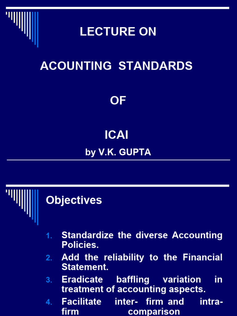 Accounting Standards | PDF | Inventory | Financial Statement