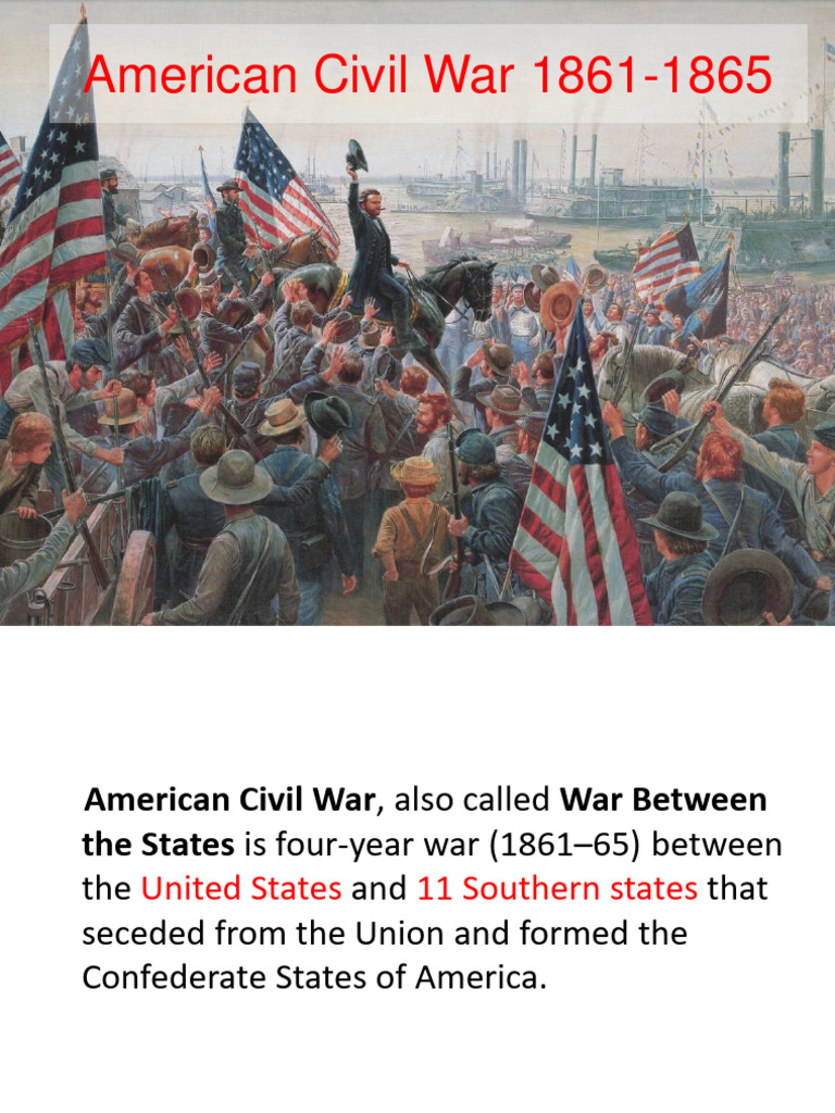 Civil War | PDF | Reconstruction Era | Abraham Lincoln