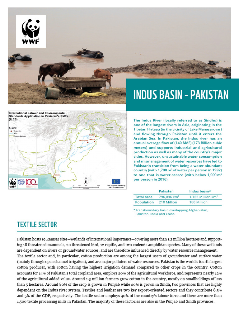 WWF Pakistan Stewardship Web | PDF | Water | Water Scarcity