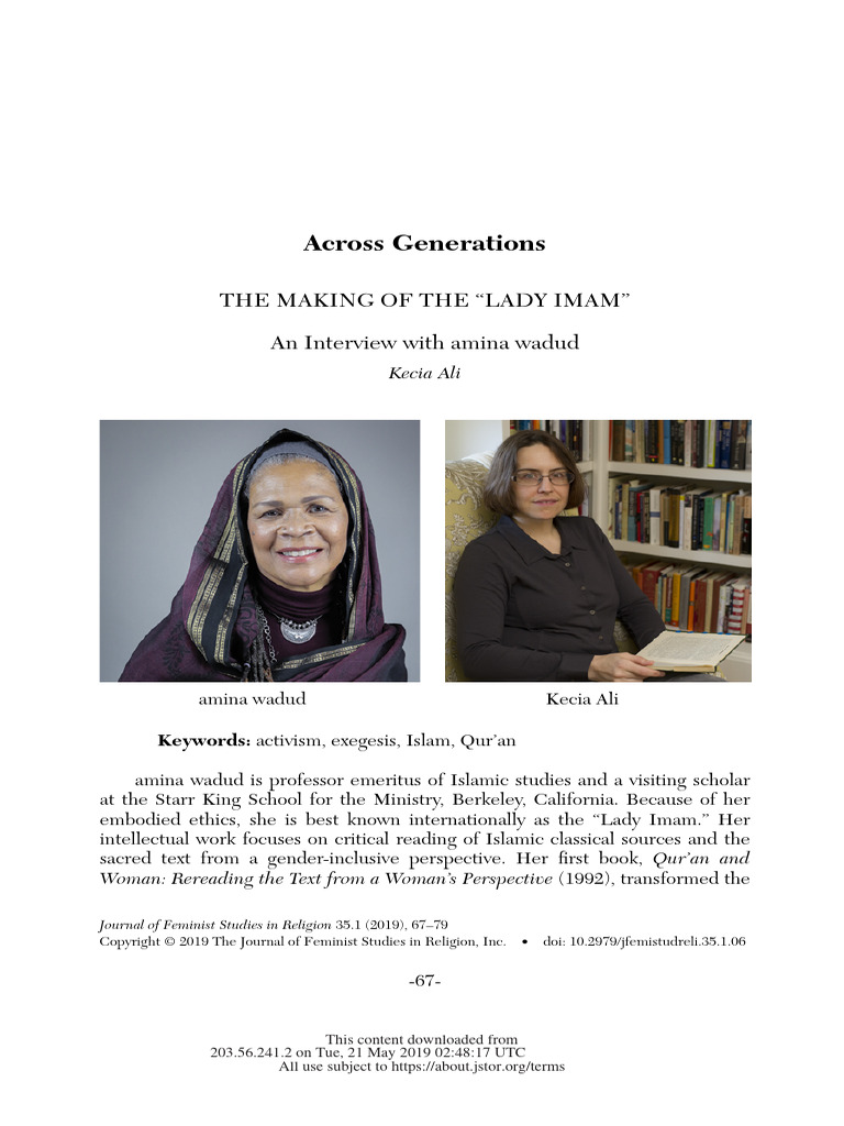 The Making of The Lady Imam | PDF | Social Science | Philosophy