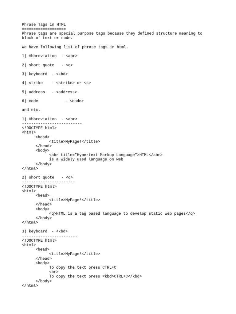 Frontend 3 | PDF | Html Element | Html