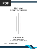Draft Proposal Employee Gathering | PDF