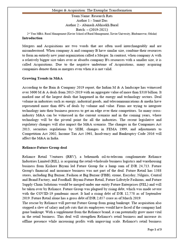 Sunit Das - Abinash Abhisekh Baral - Xavier University, Bhubaneswar ...