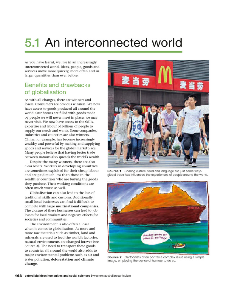 Chapter 5 Globalisation Year 9 Pdf South Korea World Politics