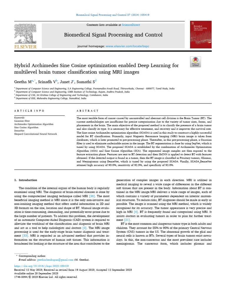 Hybrid Algorithm Using Brain Tumor | PDF | Brain Tumor | Magnetic ... Hybrid Algorithm Using Brain Tumor | PDF | Brain Tumor | Magnetic ...