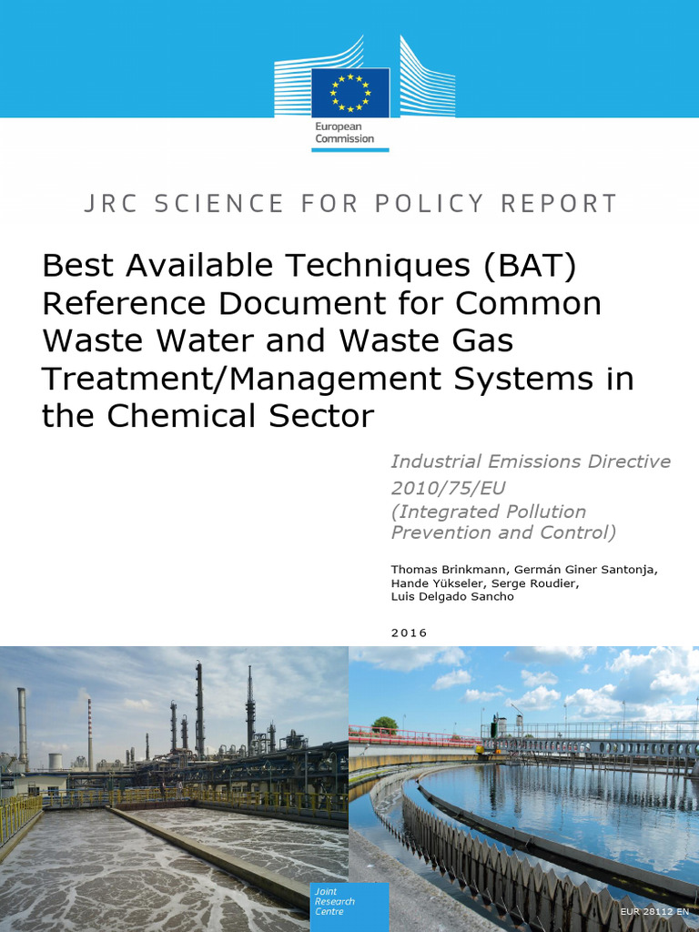Best Available Techniques (BAT) Reference Document For Common Waste ...