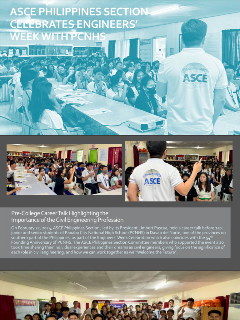 Asce Philippines Section Report - 2024 Feb 26 | PDF