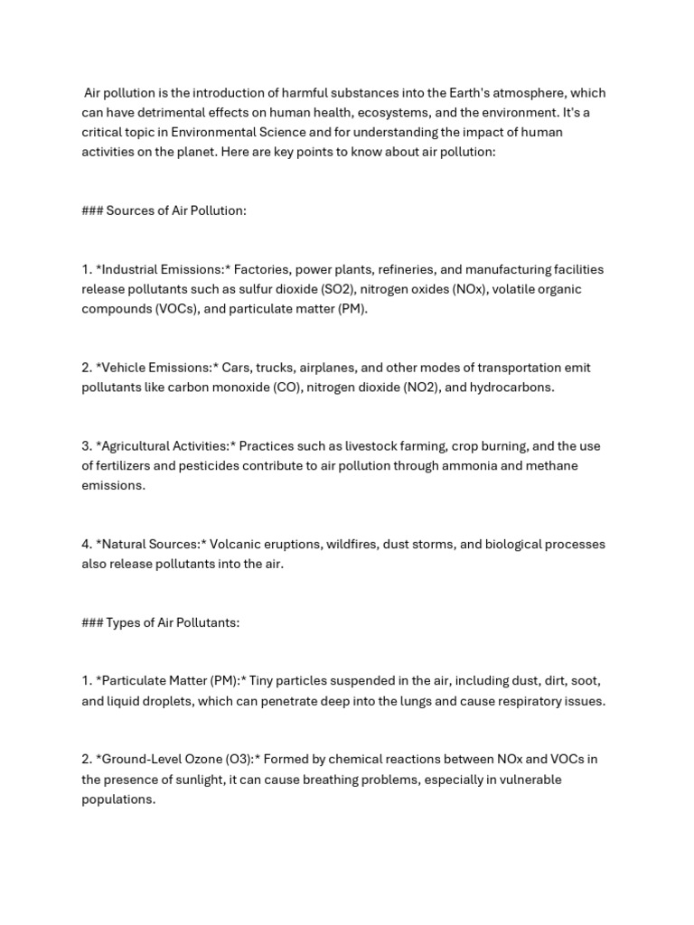 EVS Study Material | Download Free PDF | Electronic Waste | Waste