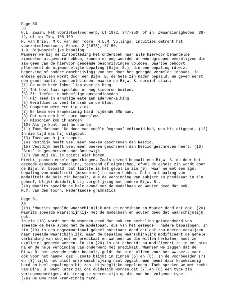 Nederlandse Grammatica Dutch Grammar Compress 144 | PDF