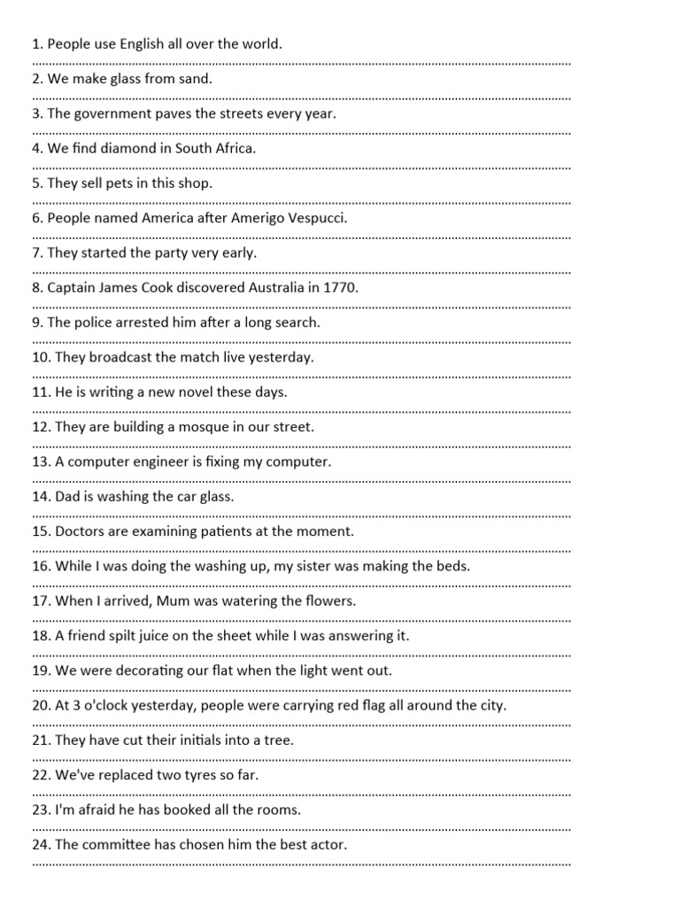 passive causative | PDF