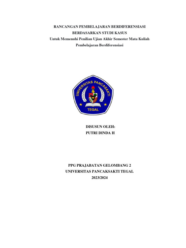 Uas - PB - Putri Dinda Hastinasyah | PDF