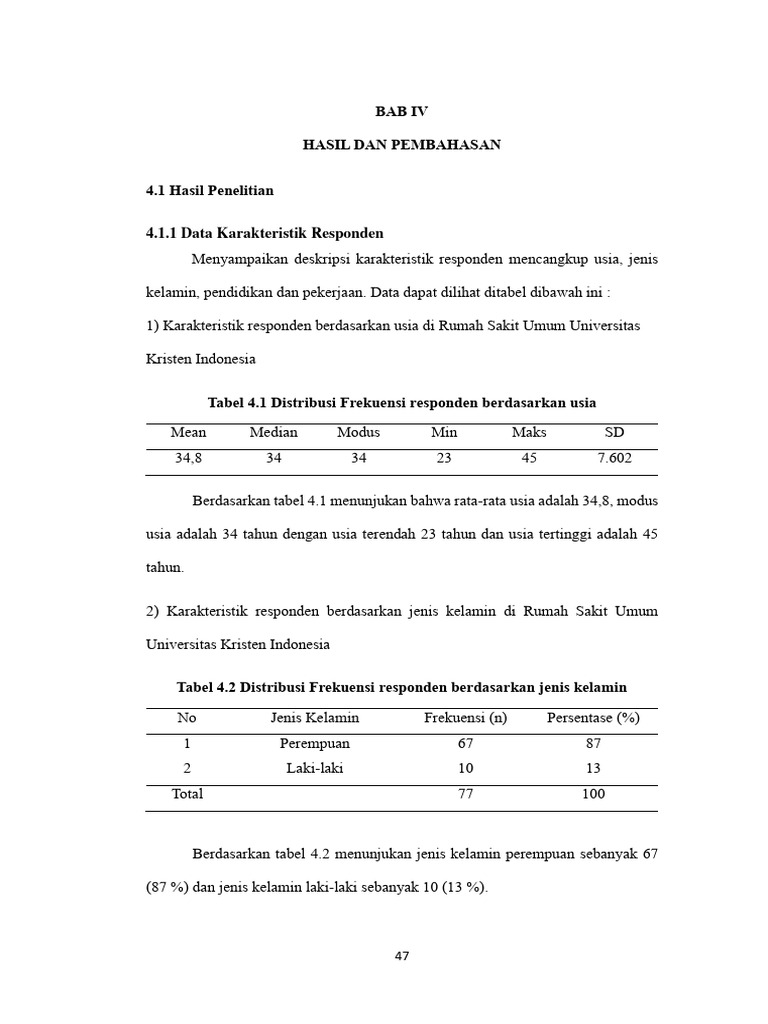 Hubungan Beban, Stres Dan Shift Kerja Dengan Kelelahan Kerja Pada Perawat Di Ruang Rawat Inap ...