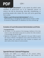 LEA 1 Criminology Module | PDF | Law Enforcement | Crime & Violence