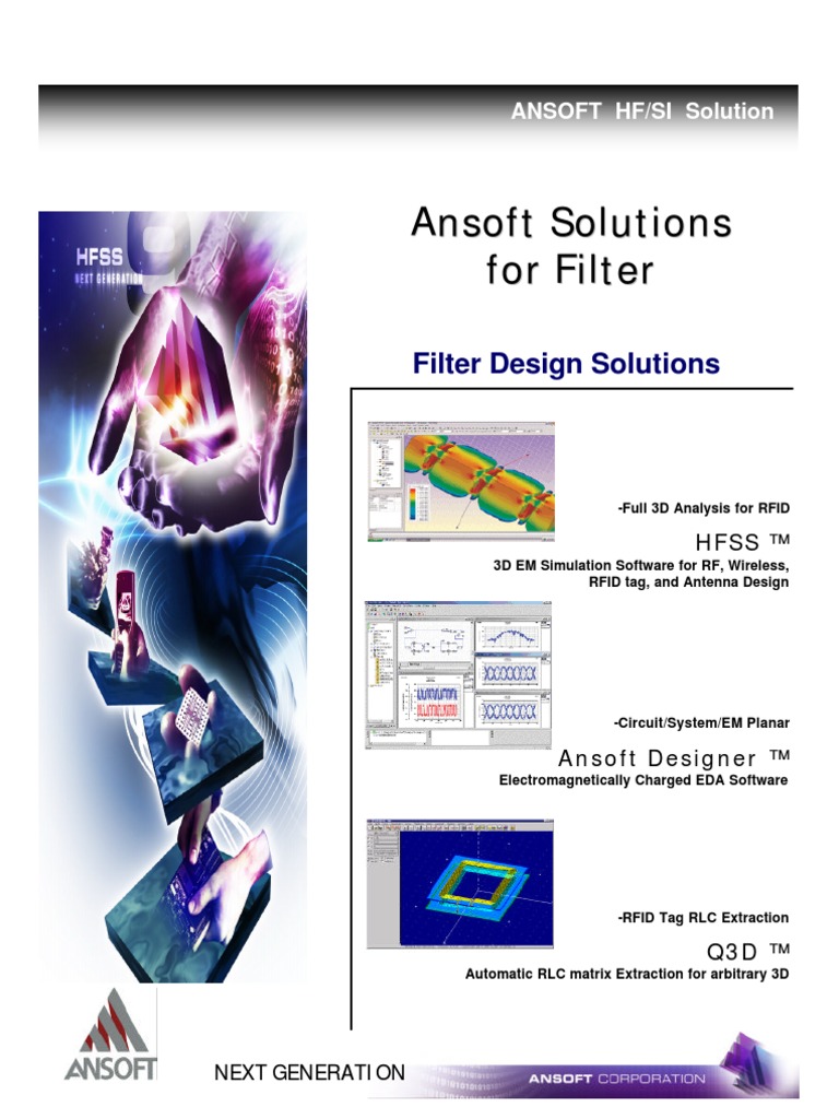 Ansoft Solutions Filter 8029 | PDF | Filter (Signal Processing ...