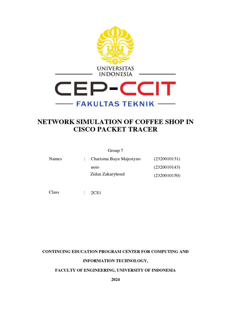 Grup 7 - Project 1 | PDF | Computer Network | Ip Address