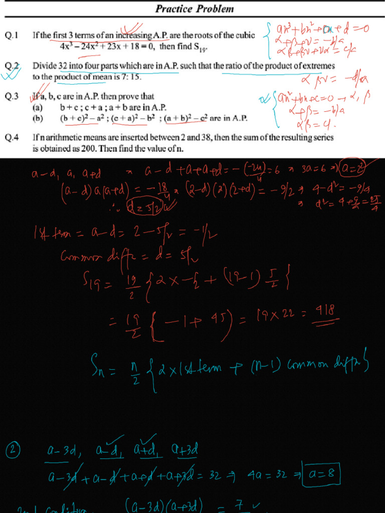 ADV MATH SEQUENCE SERIES 31032024 | PDF
