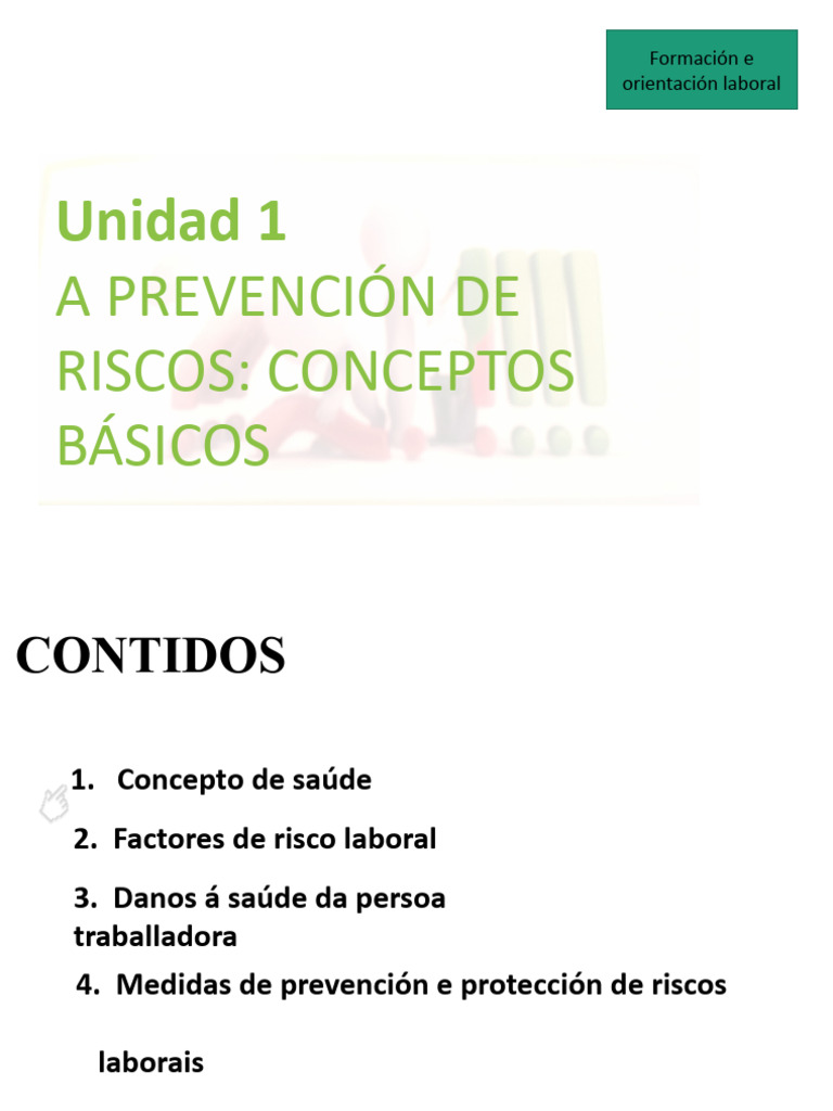 Fol 1 A Prevencion de Riscos Conceptos Básicos | PDF