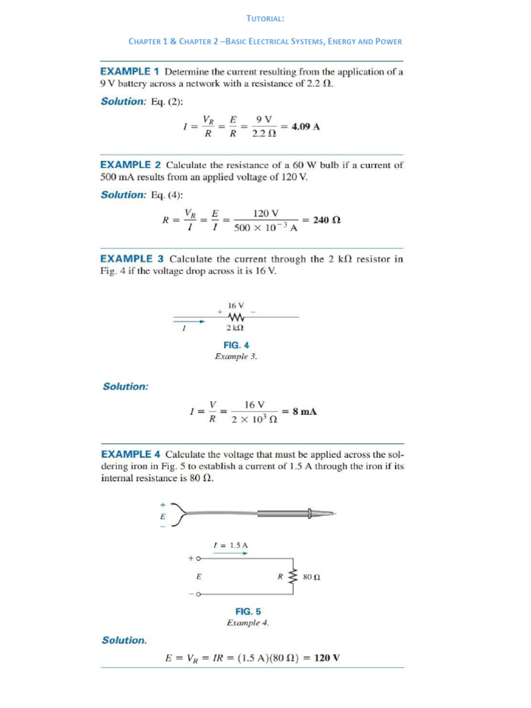 Basic Electrical Systems Tutorial | PDF