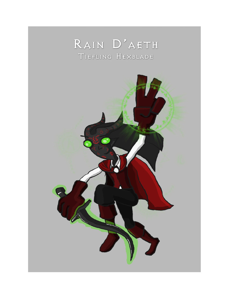 Rain D'Aeth Chronicles | PDF