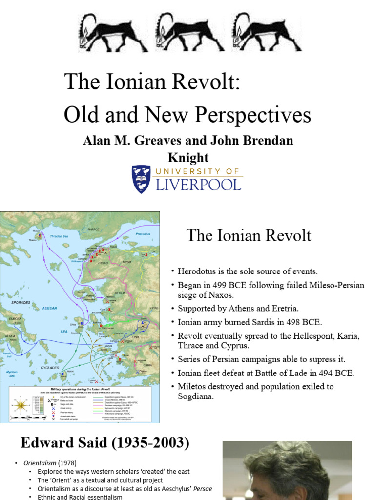 Ionian Revolt: Causes and Perspectives | PDF | Achaemenid Empire ...
