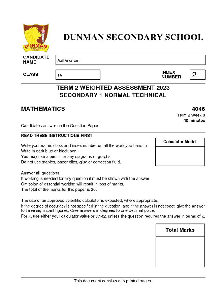 Maths Practice Paper | PDF | Significant Figures | Numbers