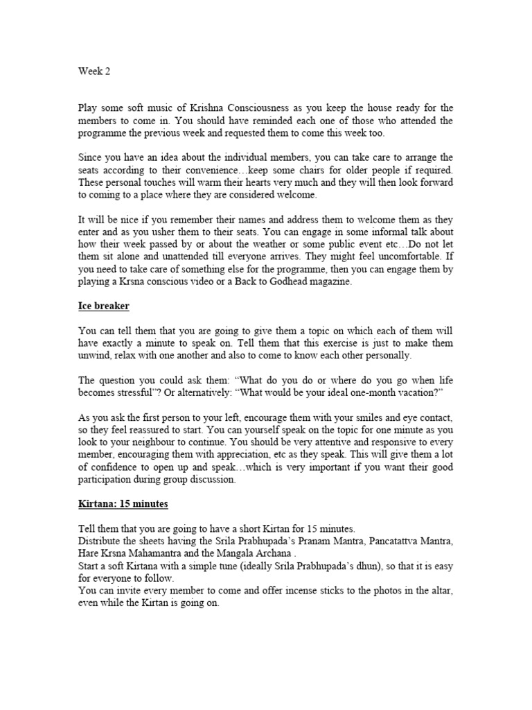 BhaktiVriksha Module 1 Week 2 1 | PDF | Soul