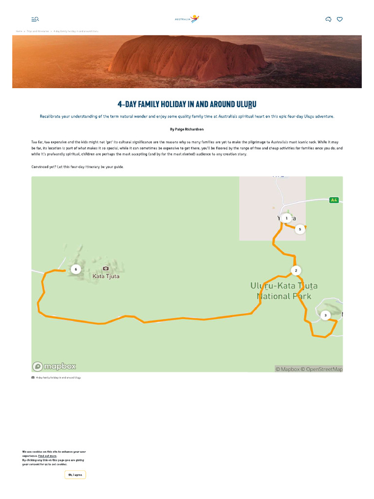 Travel - 4 Days Uluru | PDF