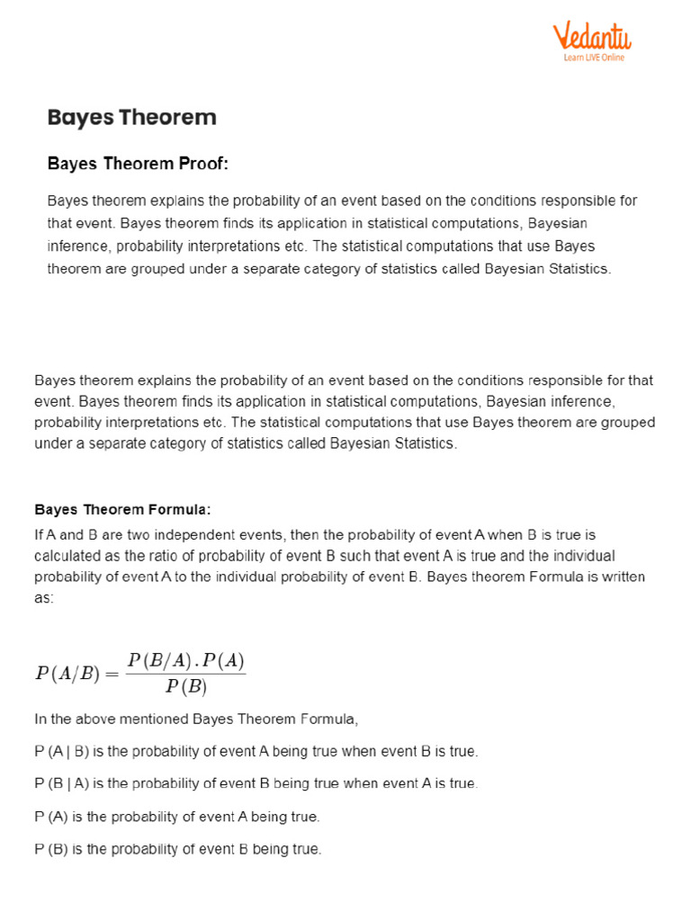 Bayes Theorem | PDF