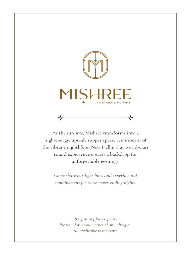 Late Night Menu | PDF