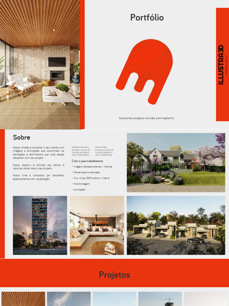 Portfólio - Illustra 3D | PDF | Autodesk 3DS Max | As artes