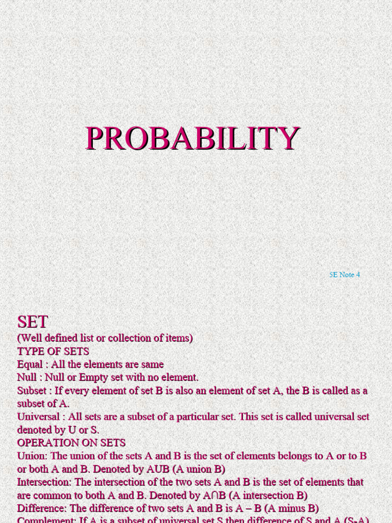 7 Prob Rules - Properties Concept of Set Theory 13032024 021814pm | PDF | Set (Mathematics ...