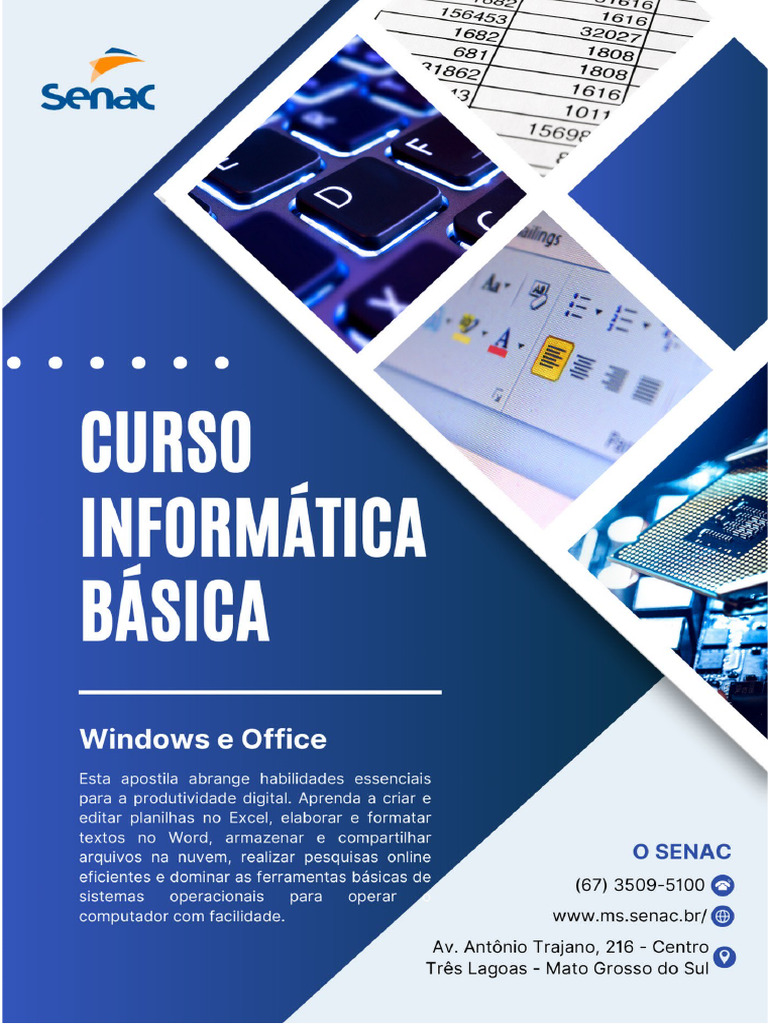 Apostila Informática Básica | PDF | Memória de acesso aleatório (RAM ...